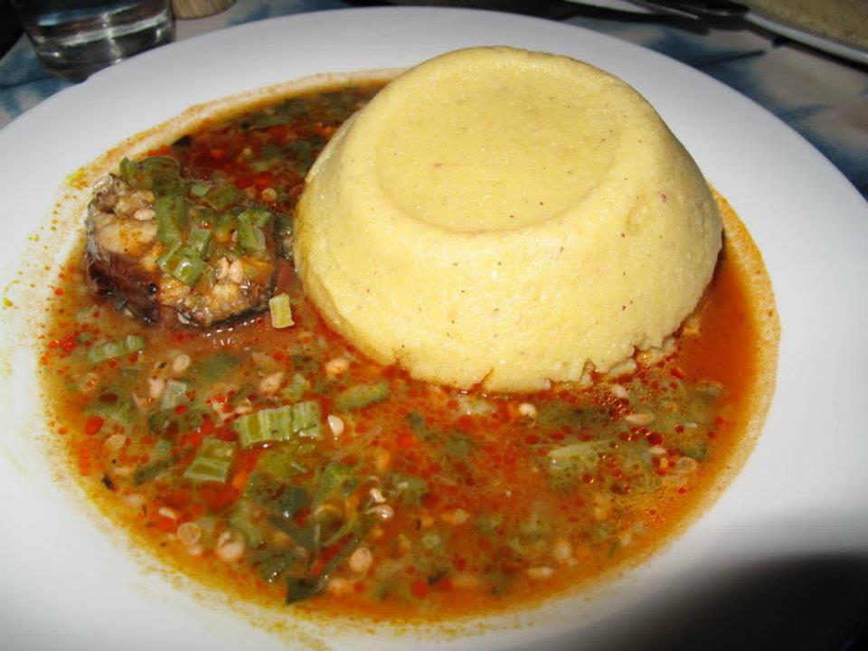 Tot avec sauce gombo