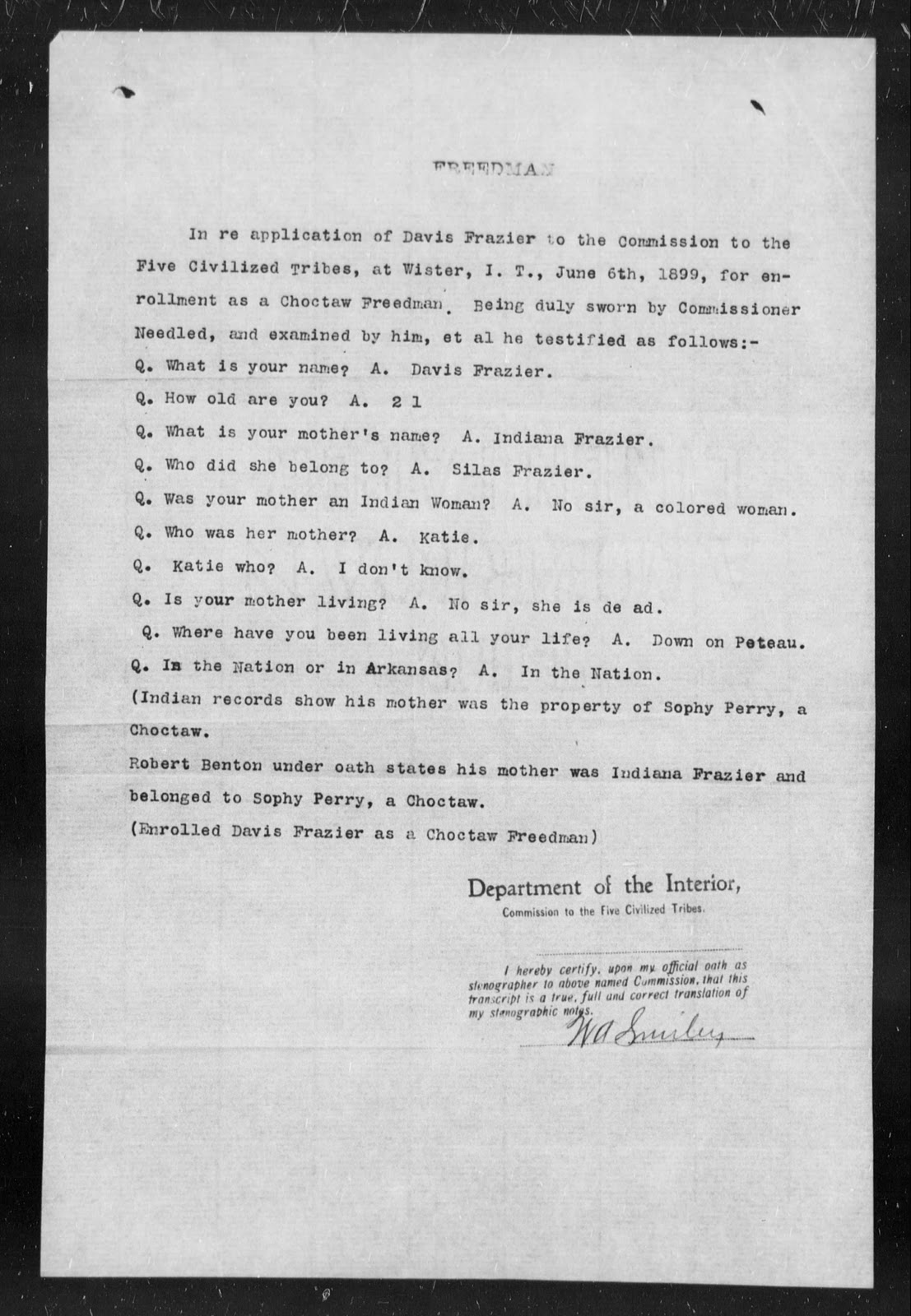 The African-Native American Genealogy Blog: Following the Paper Trail ...