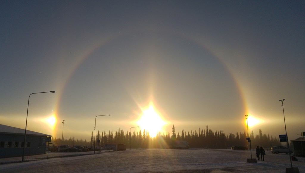 The Halo Vault: Diamond dust season opened in Finland