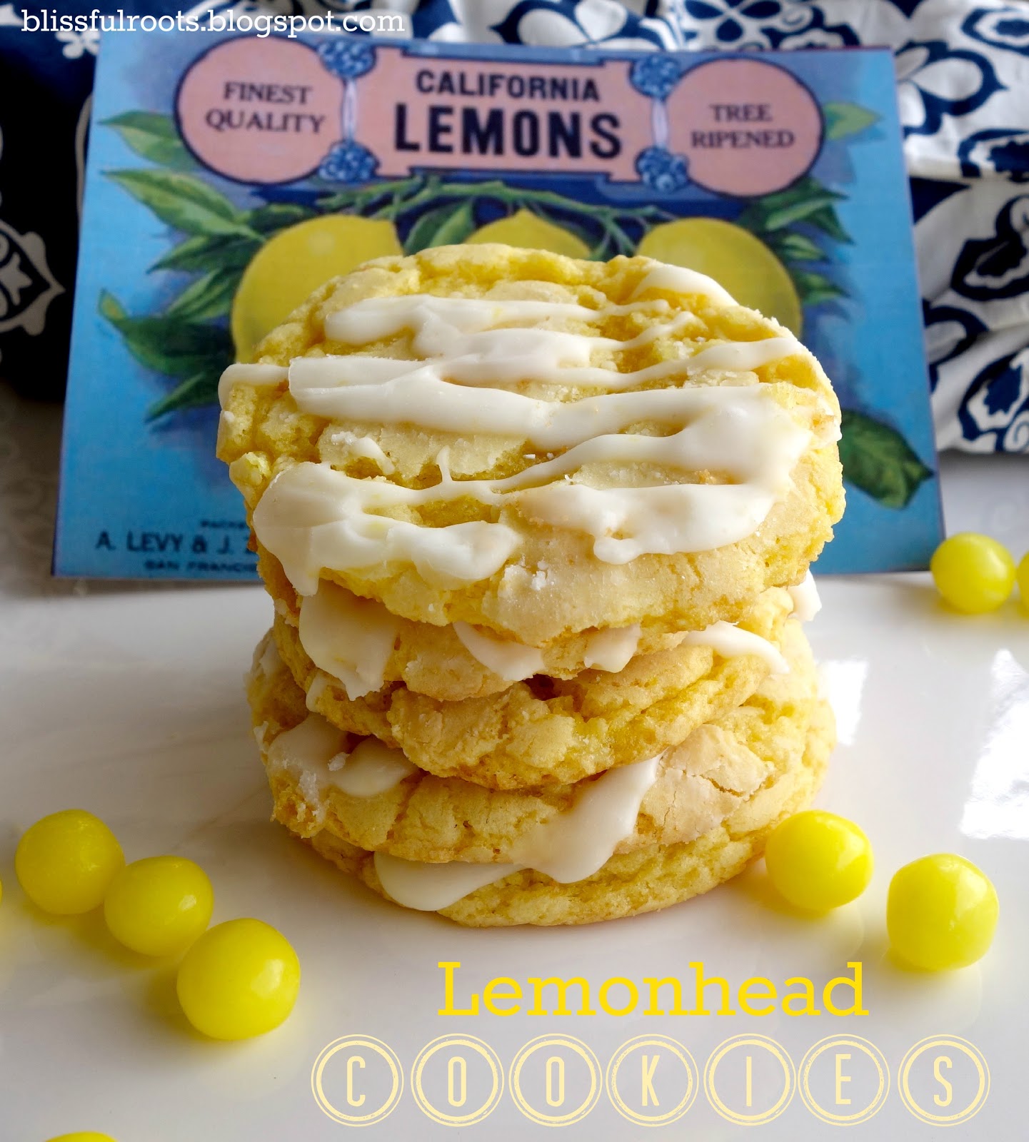 BLISSFUL ROOTS: Lemonhead Cookies {Repost}