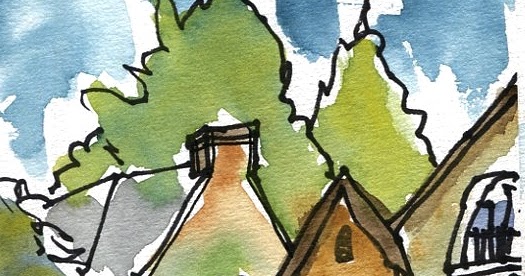 Enjoy Every Day - Enjoy Every Urban Drawing: Drawing with a thick ...