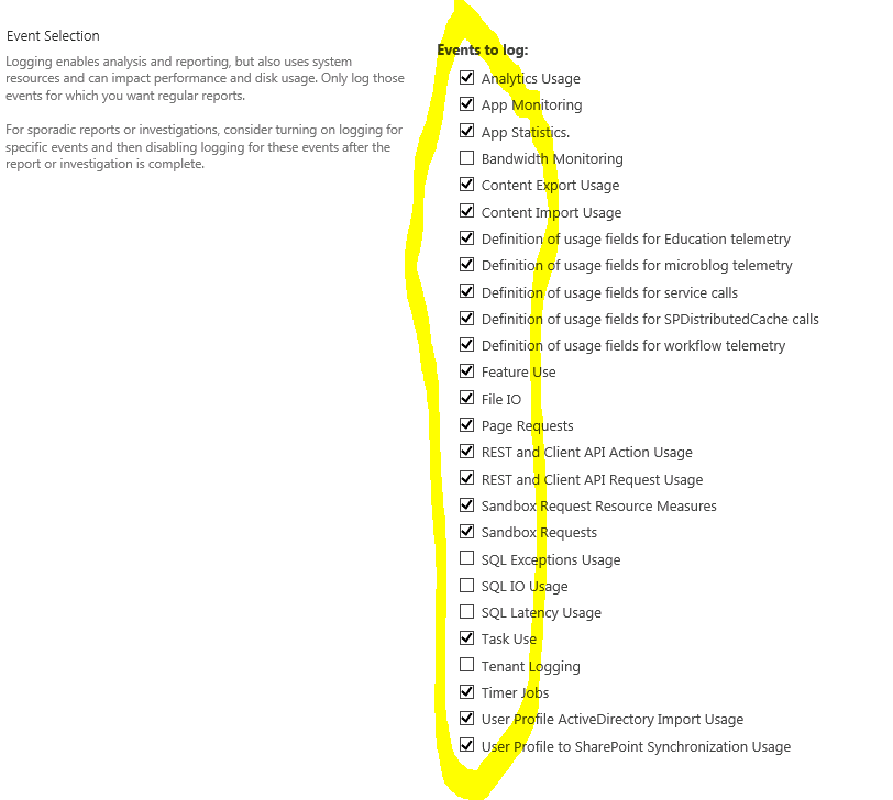 Sujeet Verma: Managing the WSS_Logging Database in SharePoint 2013