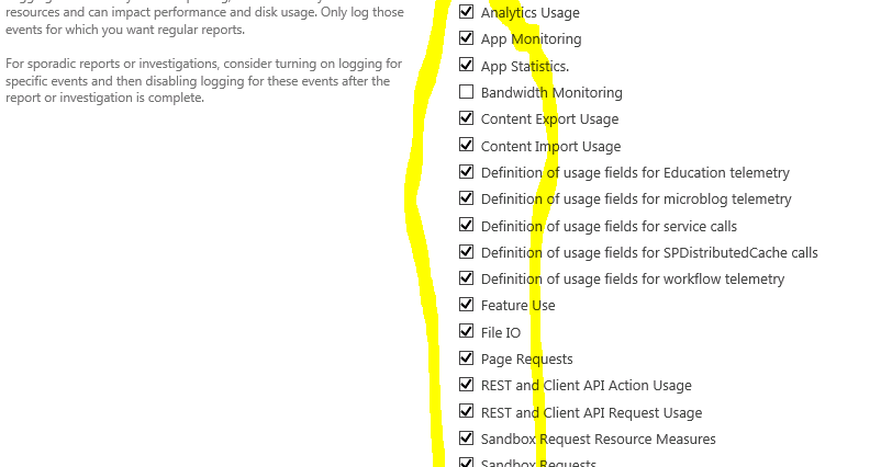 Sujeet Verma: Managing the WSS_Logging Database in SharePoint 2013