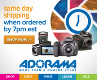 Adorama est le meilleur site pour commercialiser du matériel photographique