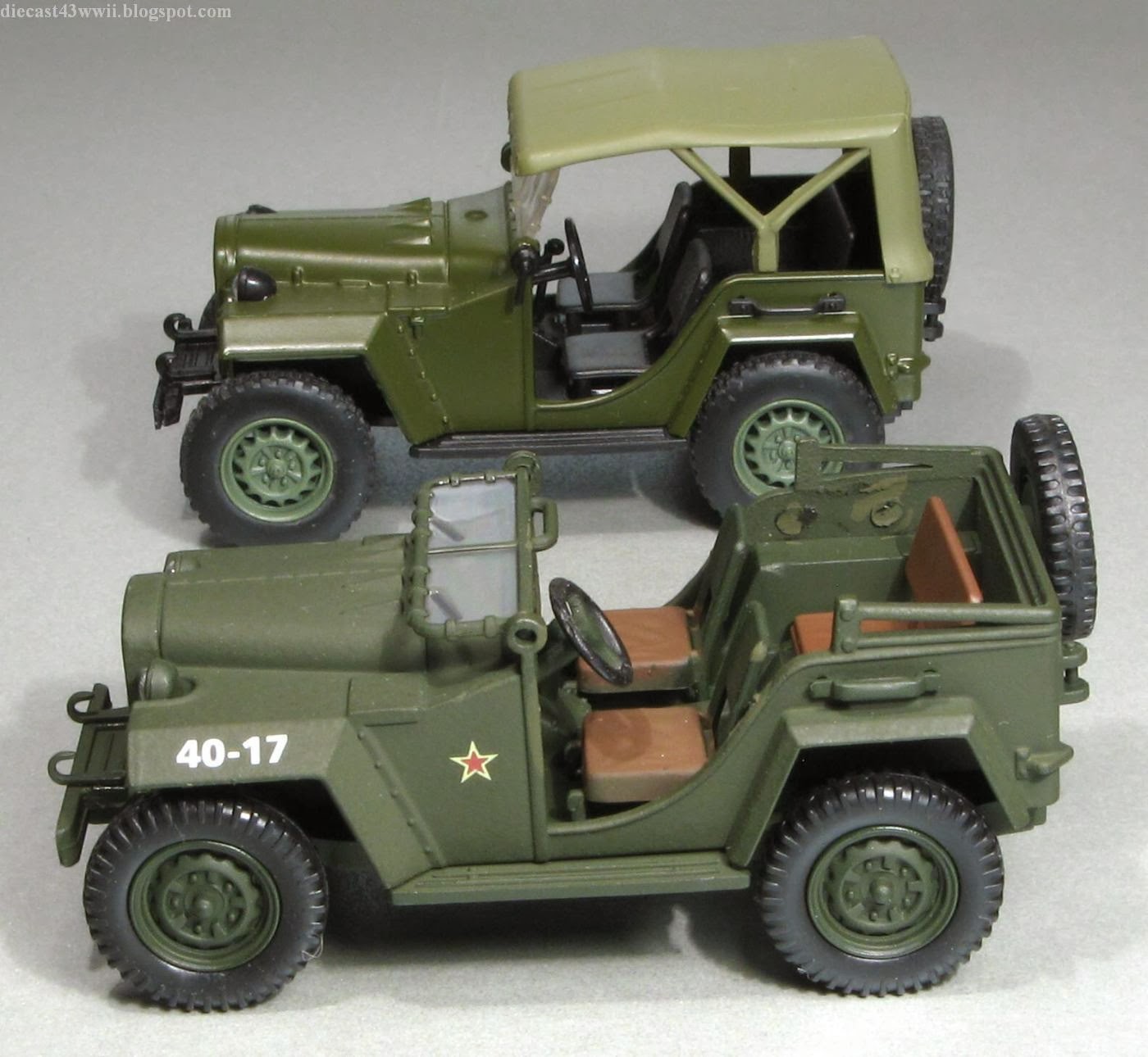 Military scale models: GAZ-67B. De Agostini