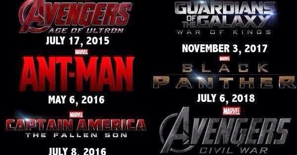 Animatrix Network: Marvel's Movie Line-up