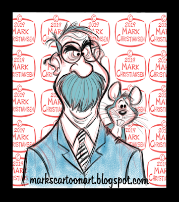 Mark Christiansen's Art and Cartoon Blog