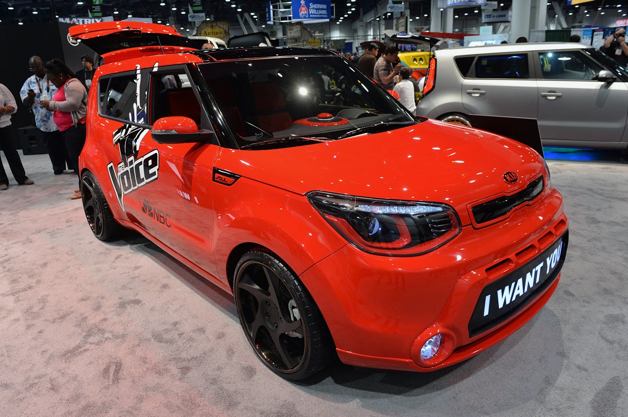 Music-Driven Kia Soul Customs: SEMA 2013 Photos - Latest Auto Design