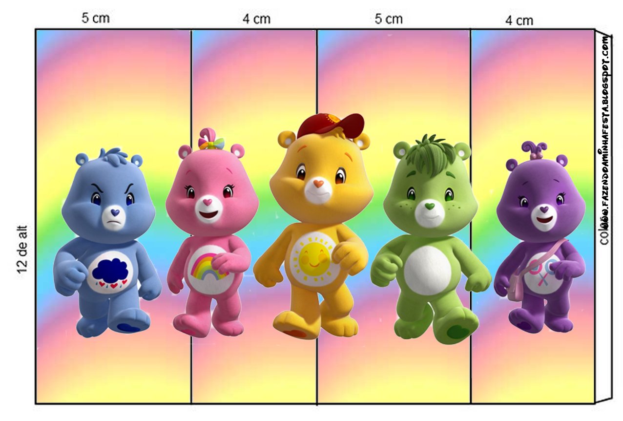 Care Bears Party: Free Printable Candy Bar Labels. - Oh My Fiesta! in ...