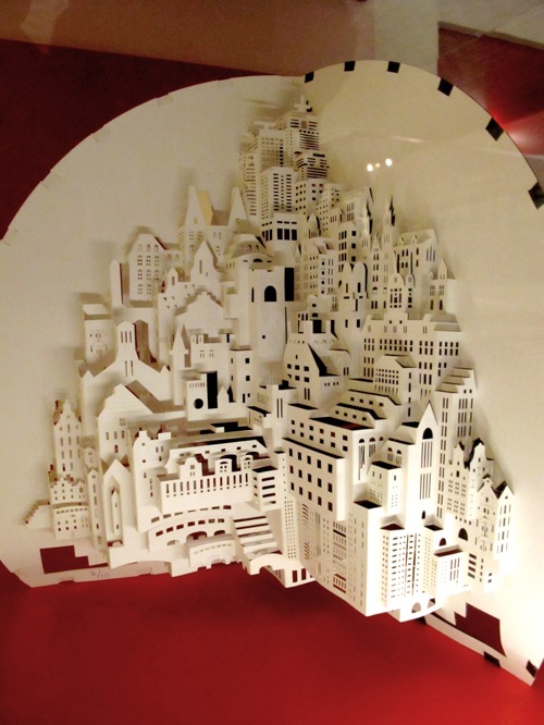 Paris Cheapskate: Cheap Art: Paper Architecture