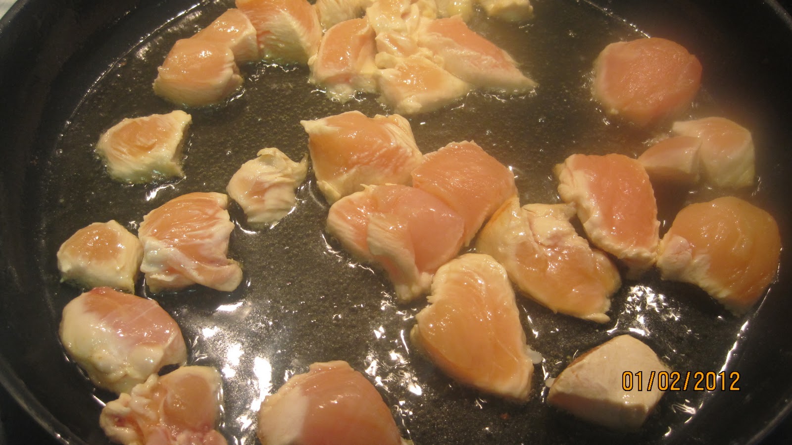 Recetas de cocina casera: PAELLA DE POLLO Y MARISCO A MI MANERA