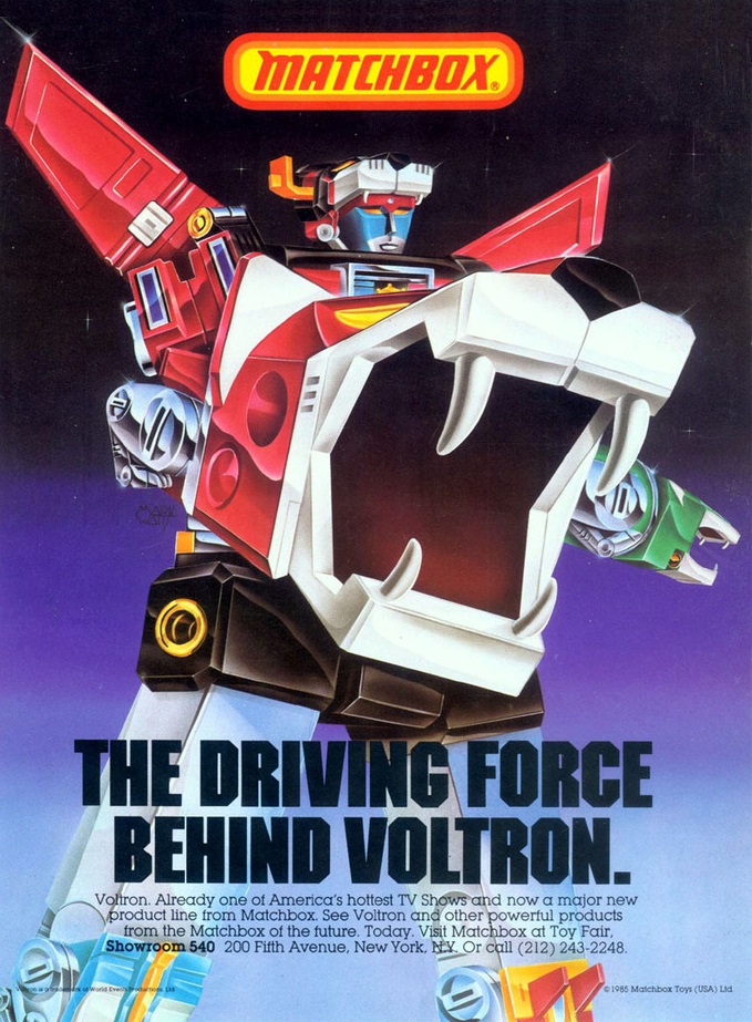 Fully Jointed Play Figures: Sunday Special: Voltron, Matchbox ...