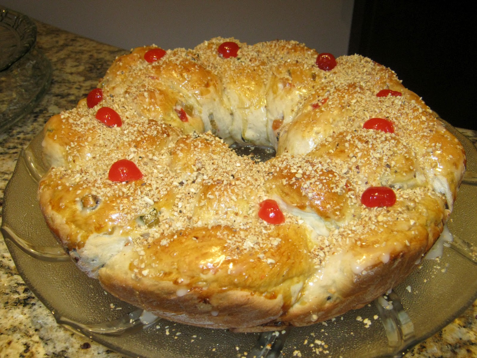 Receitas do Thiago: Rosca de Frutas Cristalizadas