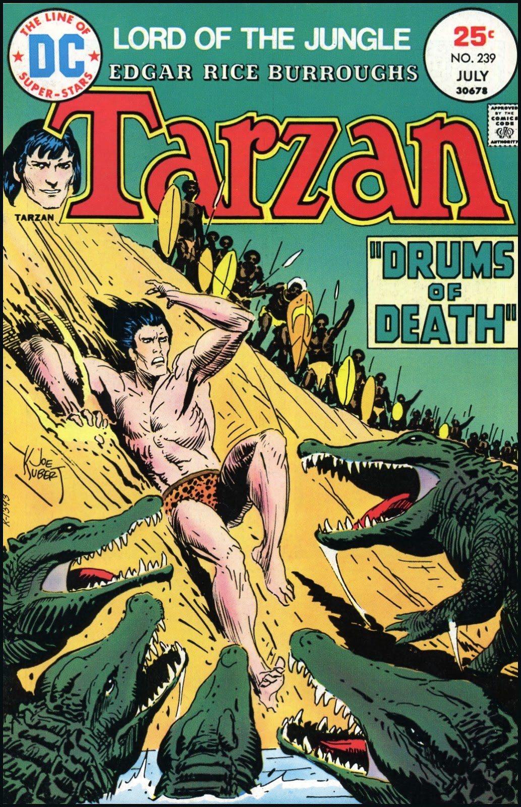 tarzan_239_1975july_kubert.jpg 1.033×1.600 píxeles | Cómics ...