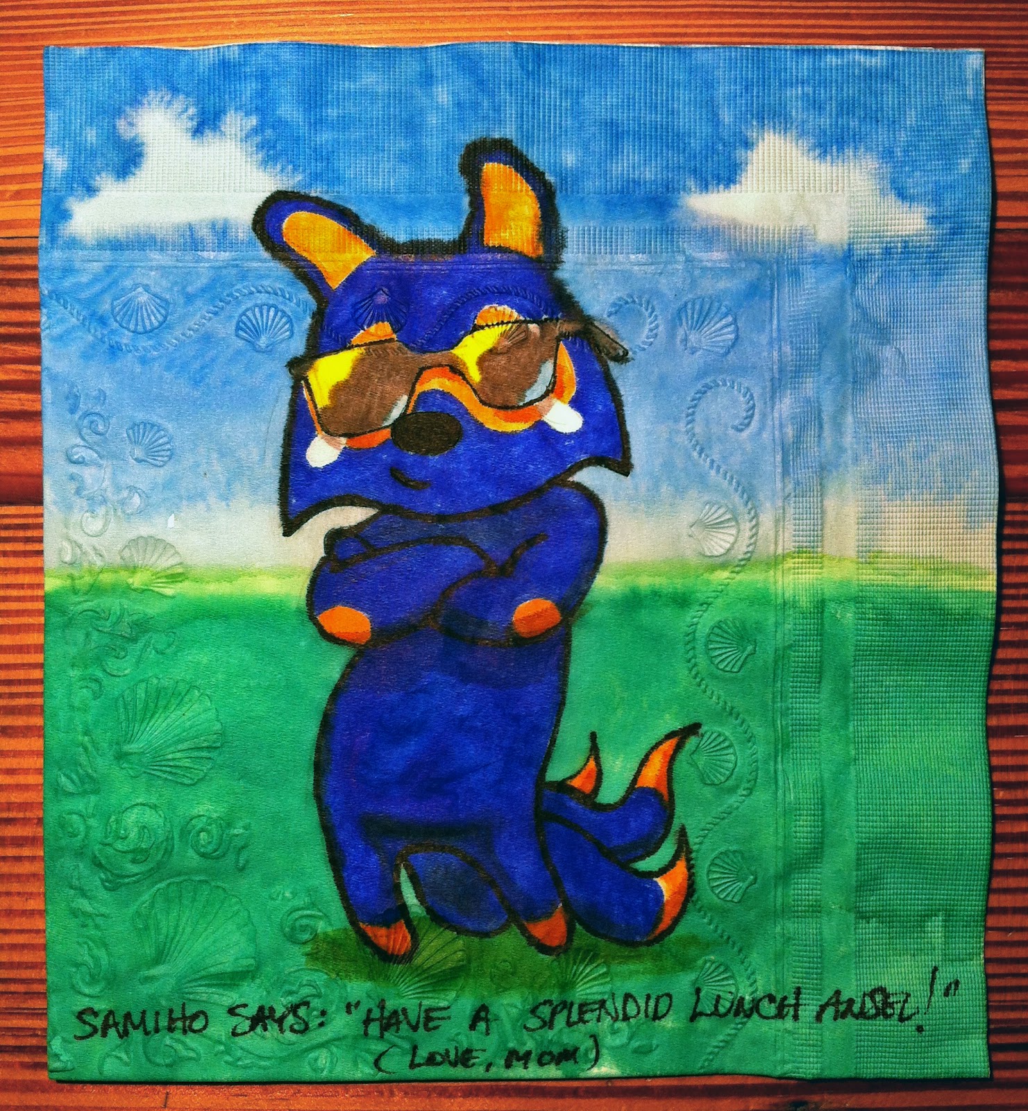 Daily Napkins: Samiho from Rocket Fox for Ansel