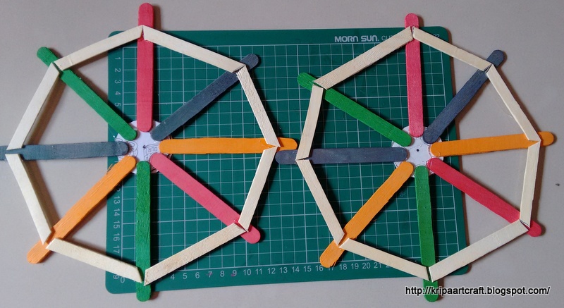 Art and Craft: Popsicle Stick Ferris Wheel