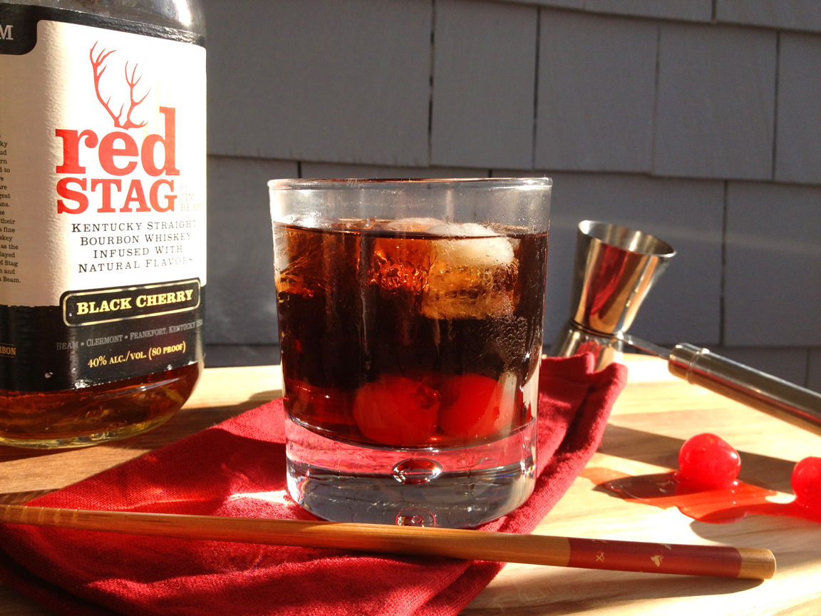 NY FoodGasm: #ThirstyThursday Drinkgasm Double Cherry Red Stag and Coke ...