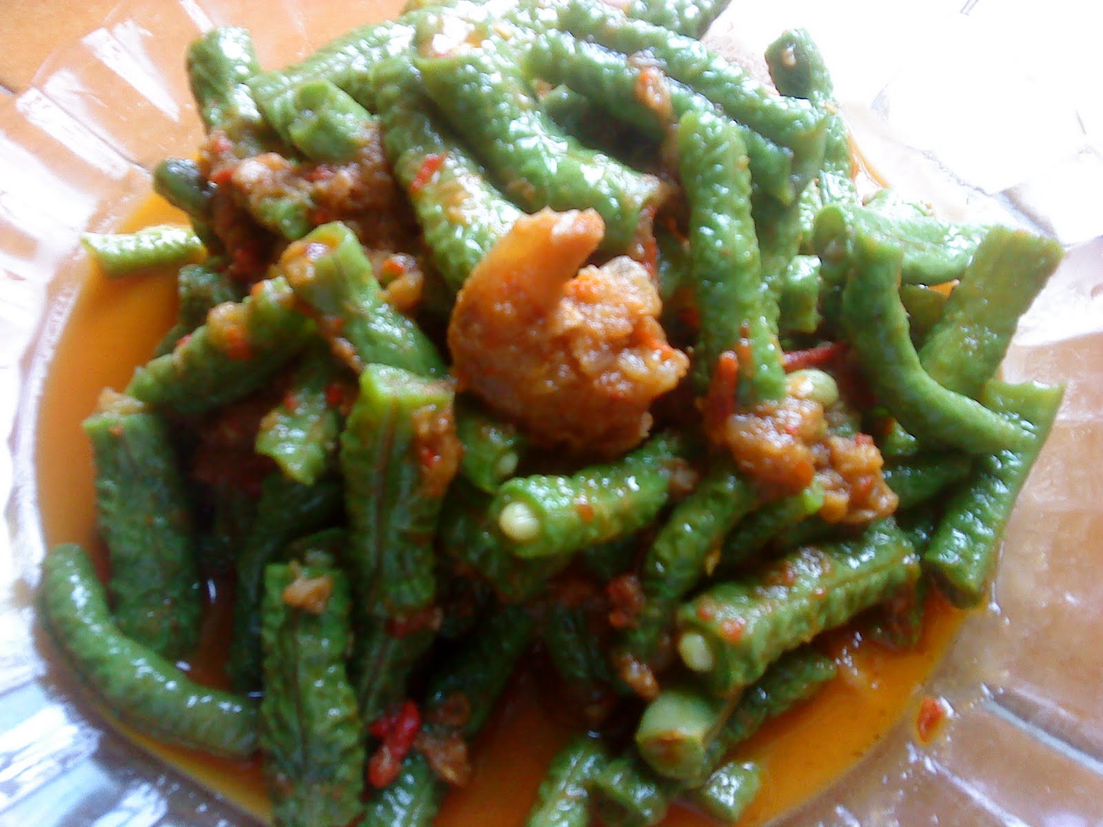 Cooking Pleasure: Stir Fry Sambal Long Beans [Snake Beans]