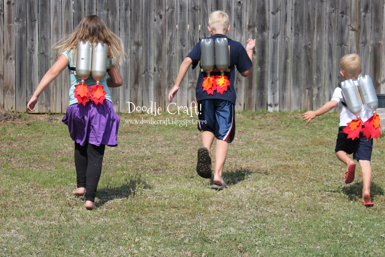 DIY Rocket Jet Packs: Family Edition!