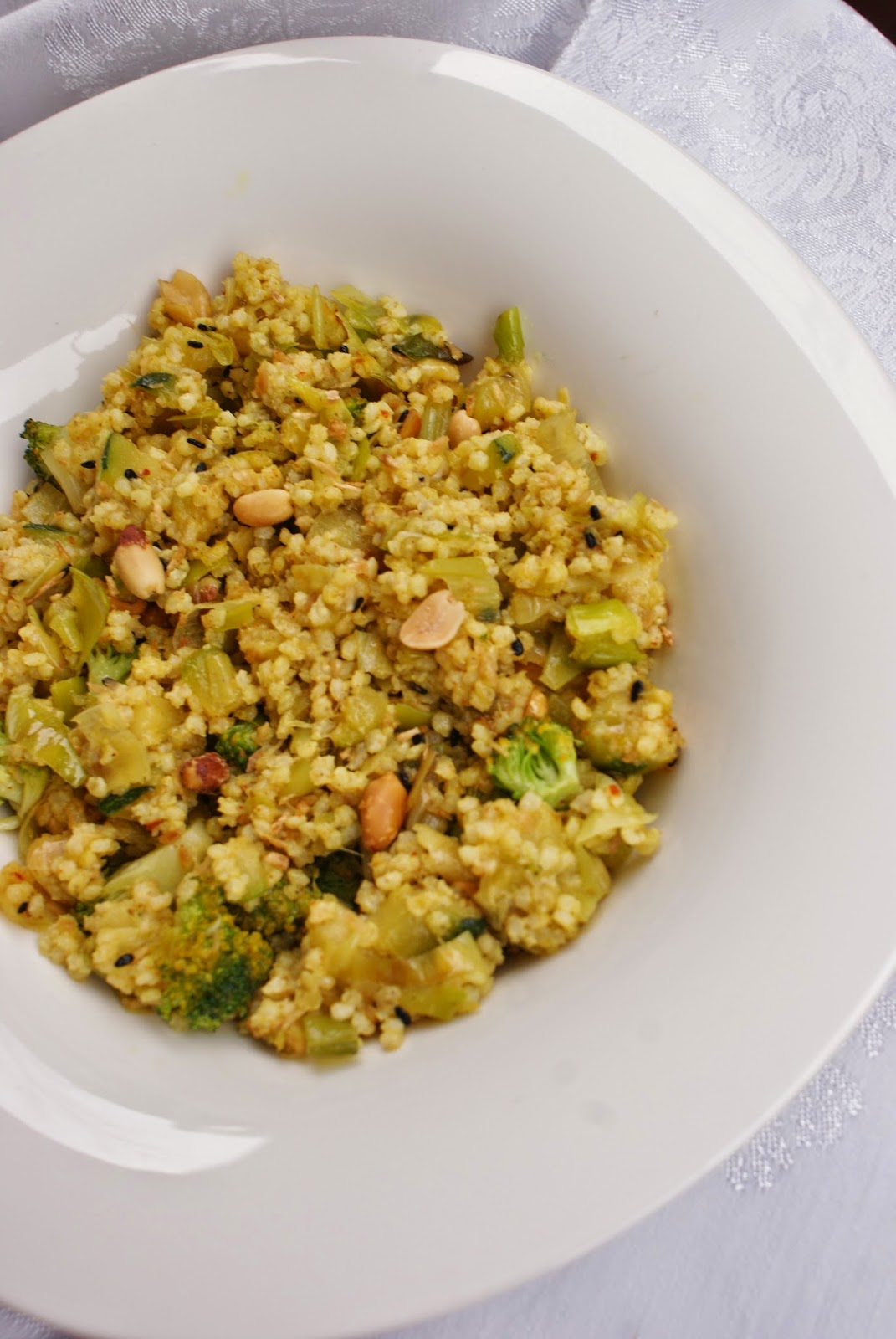 Las recetas de la tata: Mijo con verduras, cacahuetes y coco