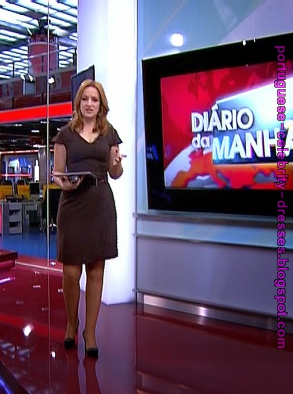 PORTUGUESE CELEBRITY DRESSES: PATRÍCIA MATOS - "DDM" - 15-1-2015