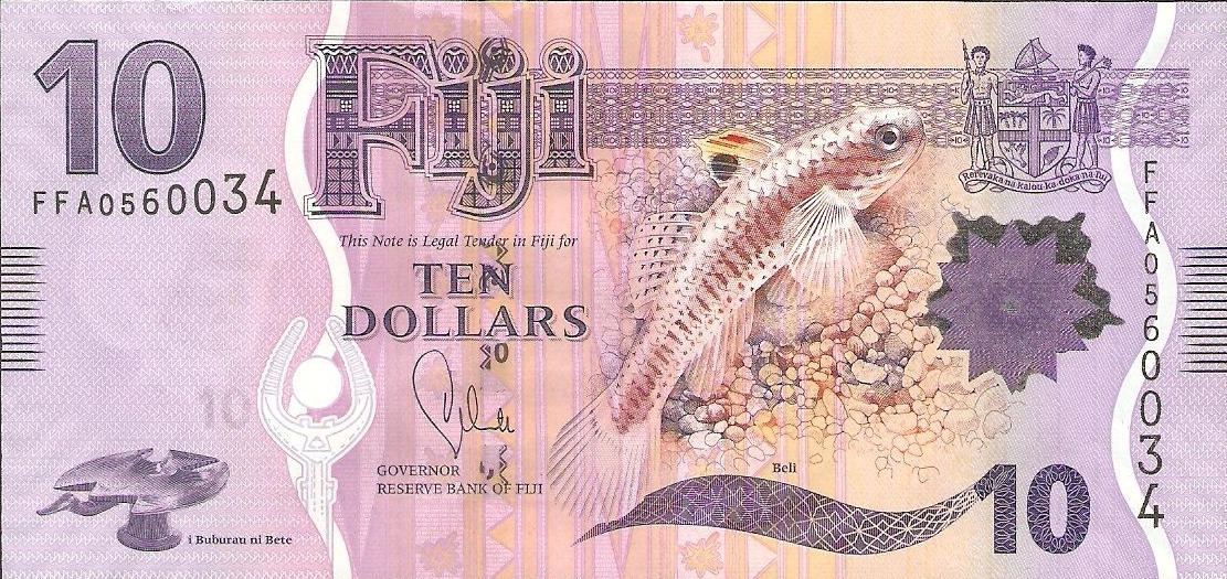 Bank Notes of the World: Bank note from Fiji