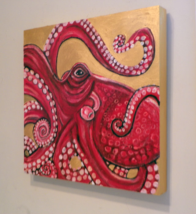 Latest Artwork: Red Octopus
