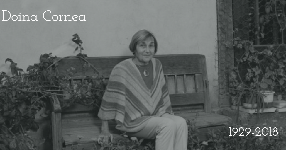 In Memoriam: Doina Cornea