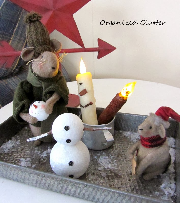 More Christmas Vignettes 2013 - Organized Clutter