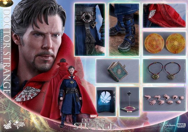 Novas imagens do boneco do Doutor Estranho pela Hot Toys ~ Universo ...