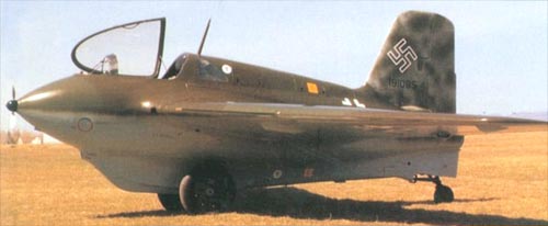 Blog do Miguel Junior: Messerschmitt Me-163 Kommet–O Interceptador-Planador