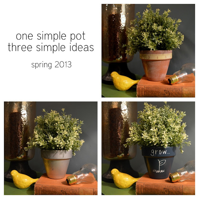 A Plain Pot: 3 Ways | East Coast Creative
