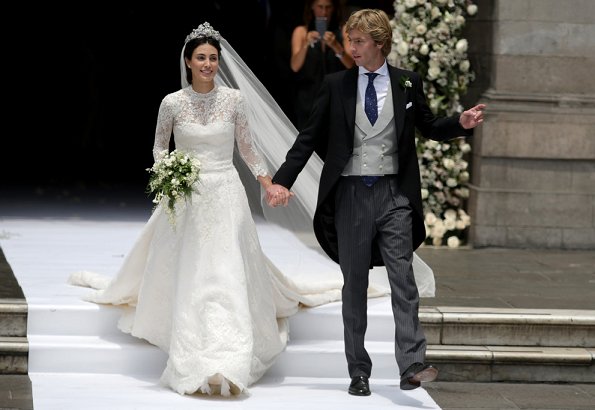 Prince Christian got married to Alessandra de Osma with a religious ...