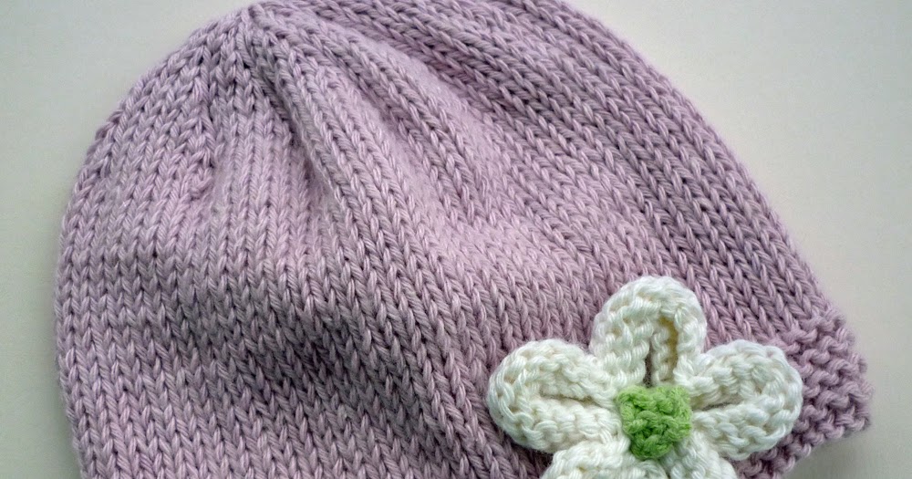 Mack and Mabel: Knitted Flower Tutorial