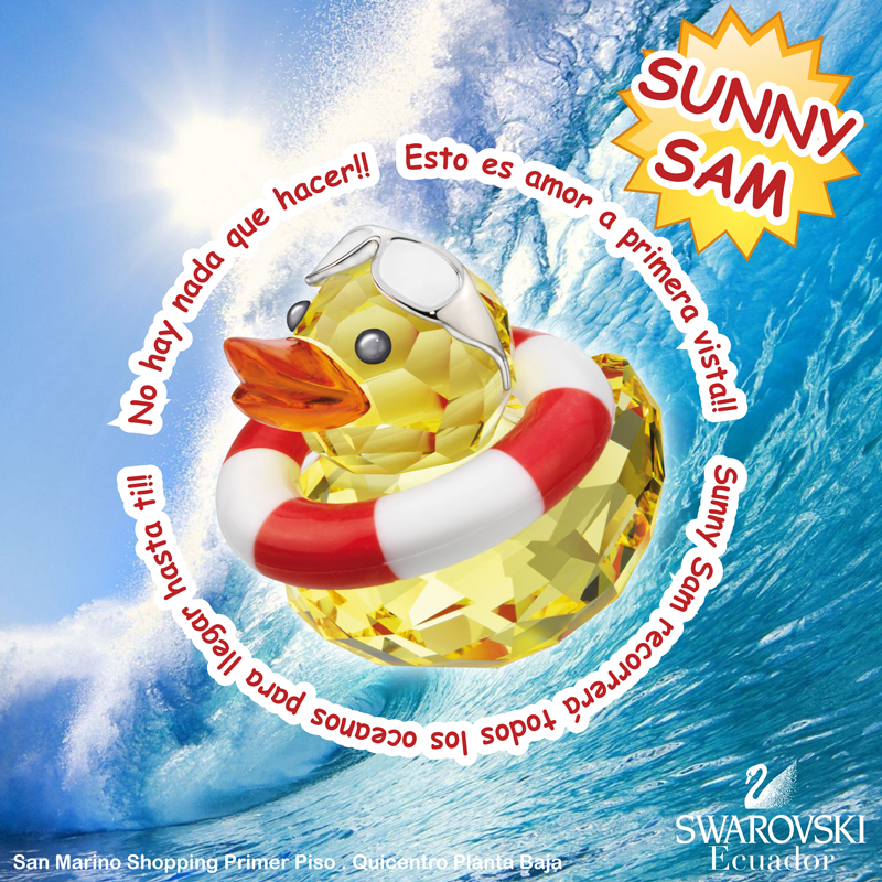 Swarovski Ecuador: Irresistible: Sunny Sam!!
