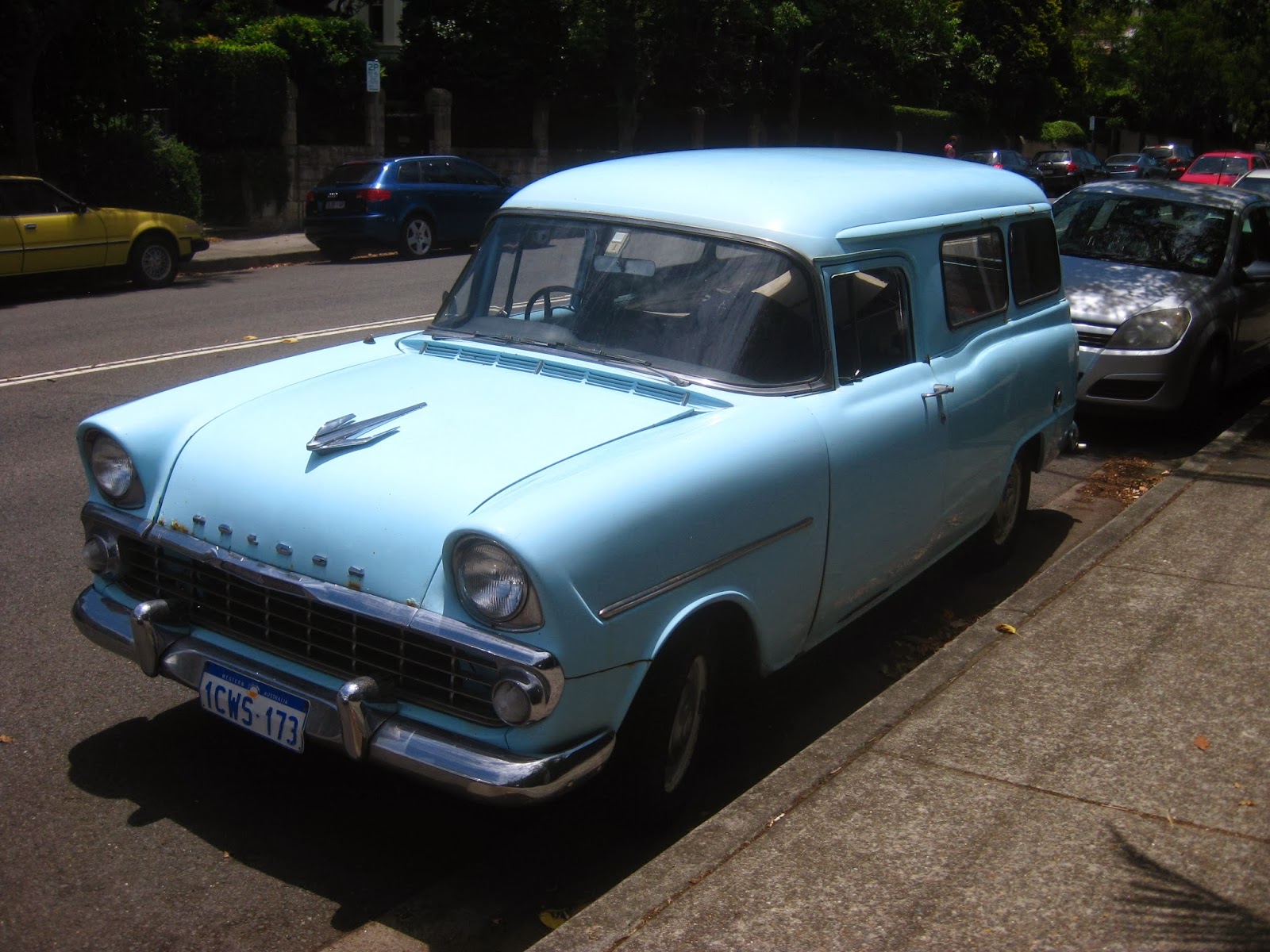 Aussie Old Parked Cars: 1961 Holden EK Panel Van