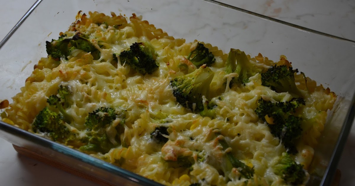 Love Your Body: Zapečené těstoviny s brokolicí (607 kcal)