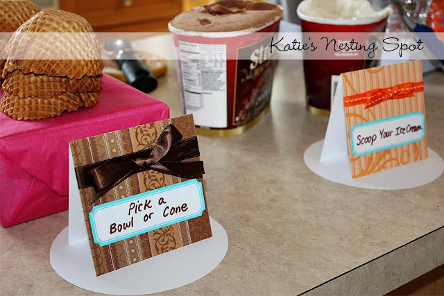Katie's Nesting Spot: Easy Entertaining: Make Your Own Sundae Bar