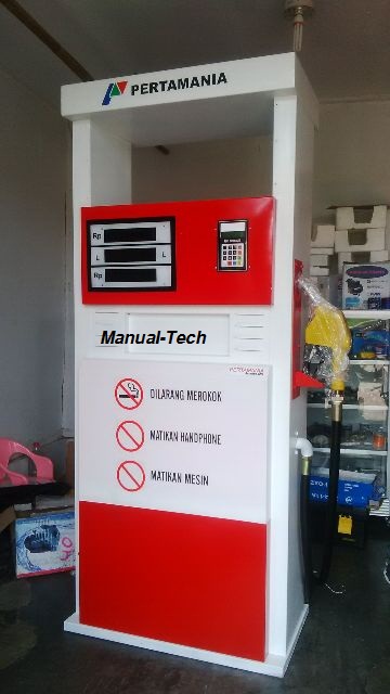 Harga dan Spesifikasi Pom Bensin Mini Pertamini Digital Satu Nozzle ...
