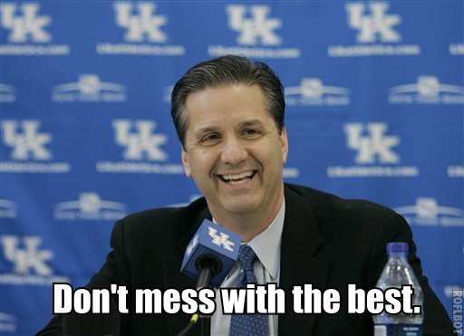 Kentucky Basketball Memes: Don't test Cal