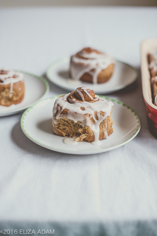 Notes from My Food Diary: Gingerbread Cinnamon Buns