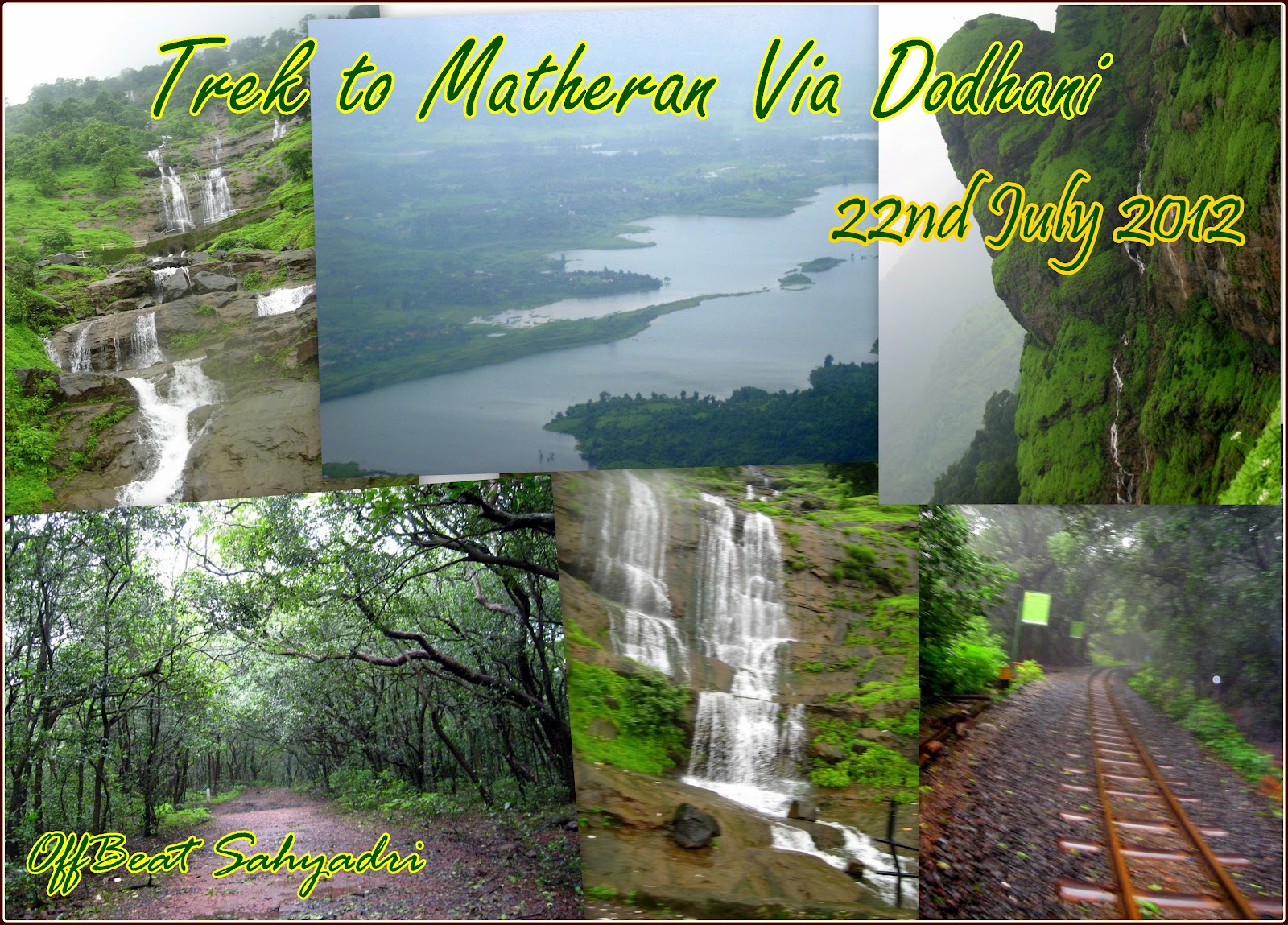 OffBeat Sahyadri: Trek to Matheran via Dodhani on 22nd July 2012
