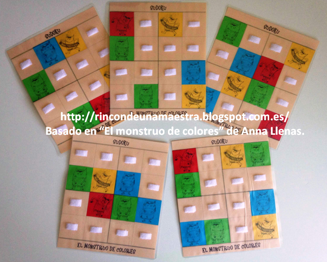RECURSOS Y ACTIVIDADES PARA EDUCACIÓN INFANTIL: EL MONSTRUO DE COLORES ...