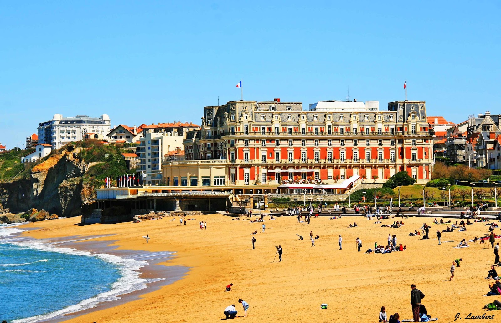 Biarritz: La playa de los reyes