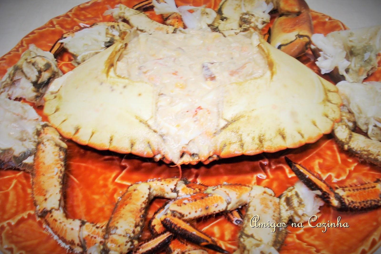 Amigos na Cozinha: Santola recheada