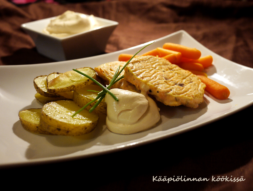 Kääpiölinnan köökissä: Fish in the dish - herkulliset lohi ...