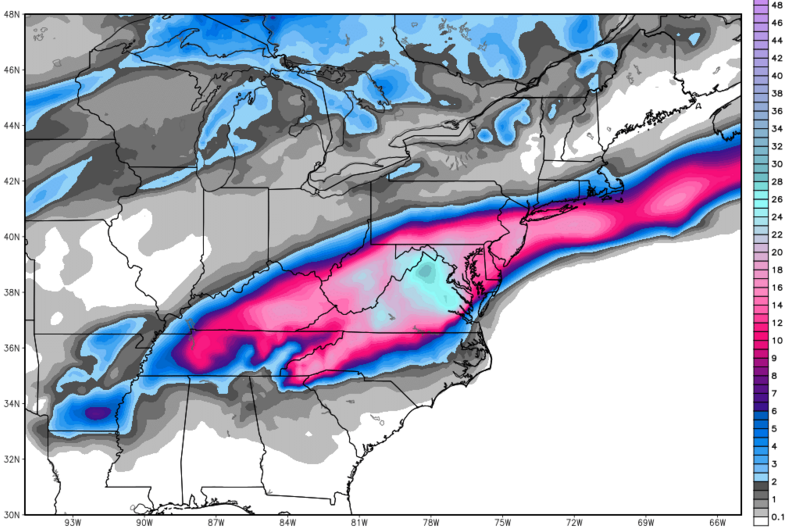 SCTX Aware: Blizzard Getting Underway in Virginia - Will Reach DC by ...
