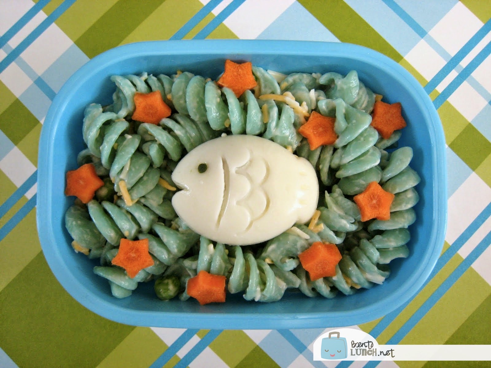 Preschool Bento #51 - Fish in the Sea