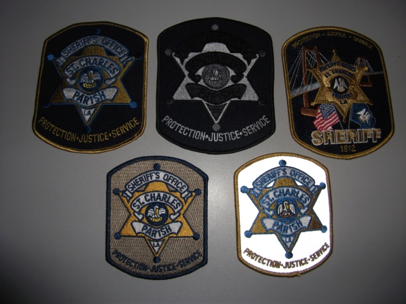 Louisiana Police Patches Collector: Parish patches ****** Updated on ...