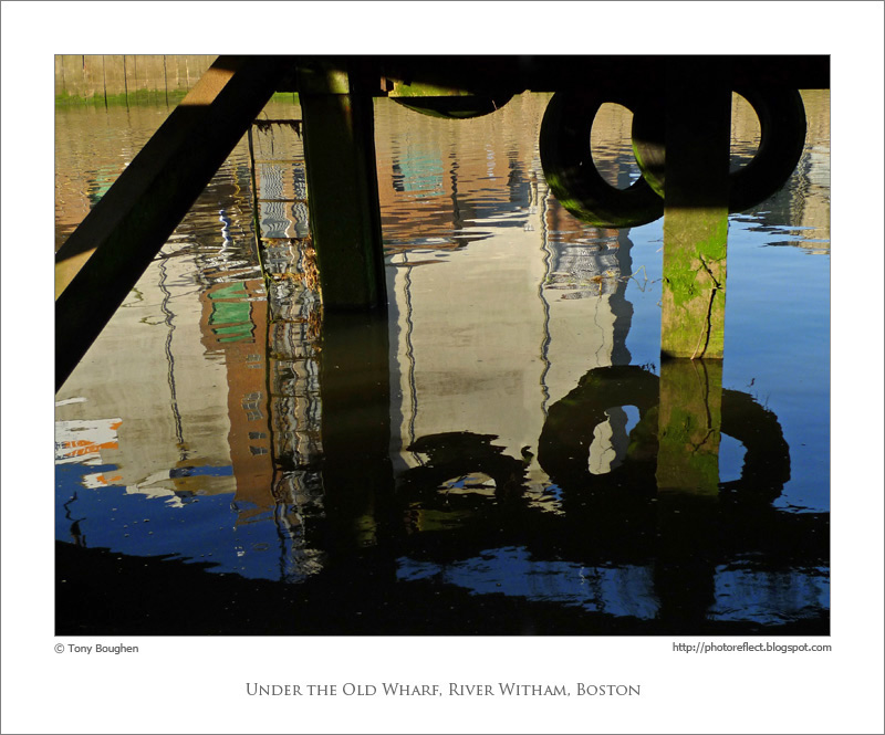 PhotoReflect: River Witham wharf semi-abstract